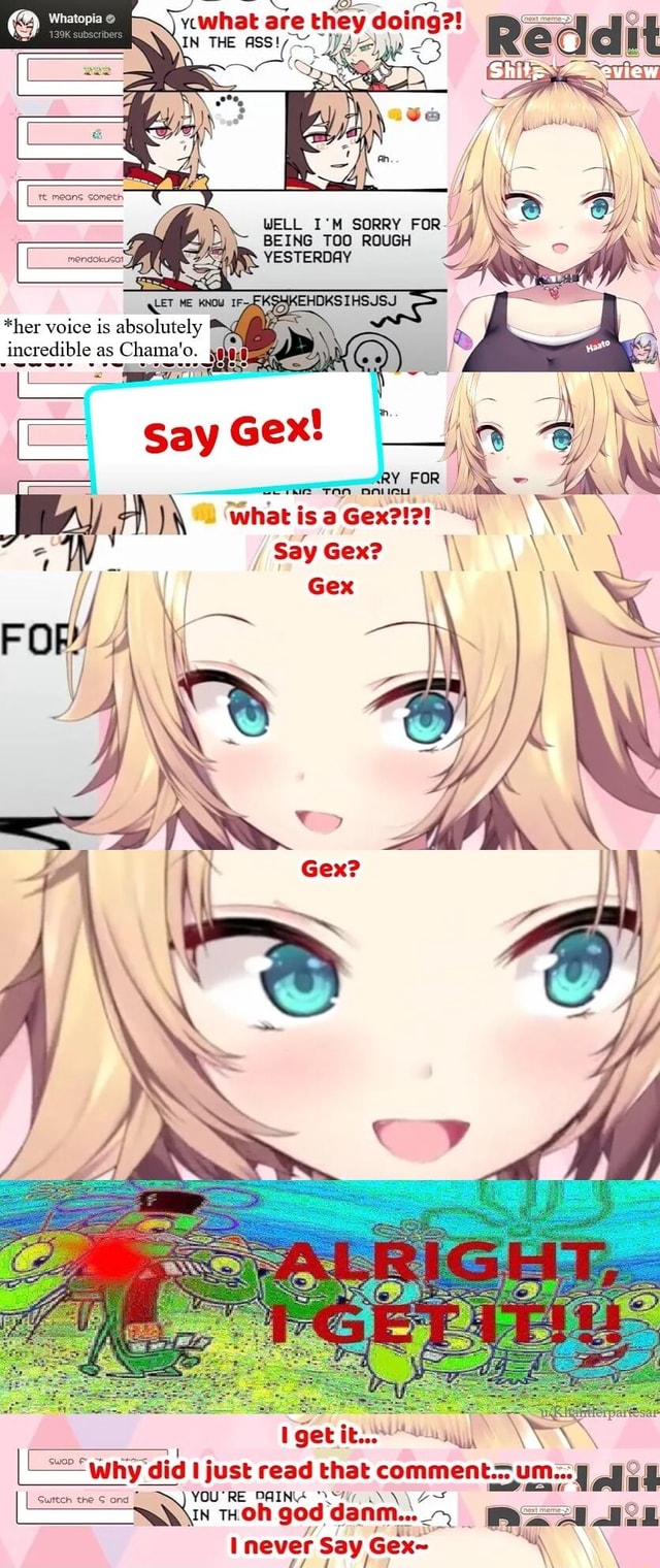 Whatopia THE are they doing?! WELL I'M SORRY FOR- BEING TOO ROUGH *her ...