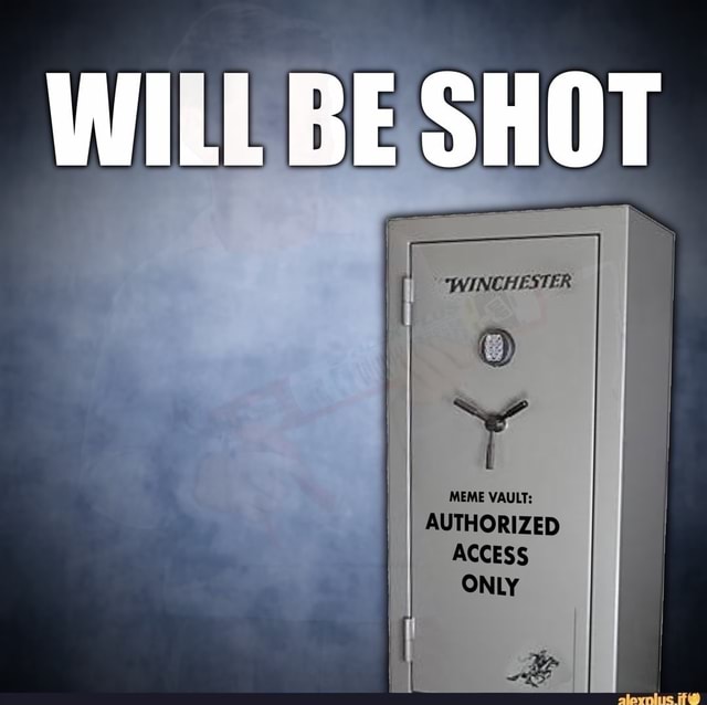 BE SHOT MEME VAULT: AUTHORIZED ACCESS ONLY - iFunny