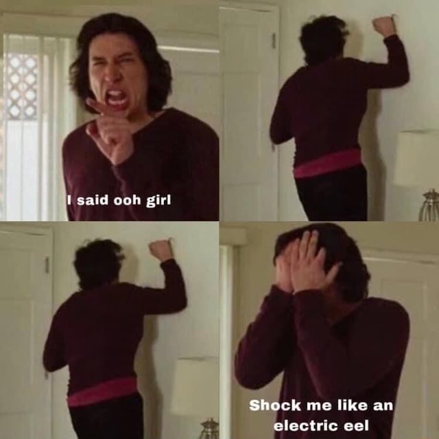 Isaid ooh givi Shock me like an electric eel - iFunny