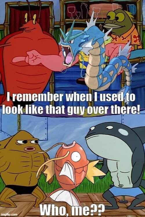 Lremember when used to look like that guy over there! Who - iFunny