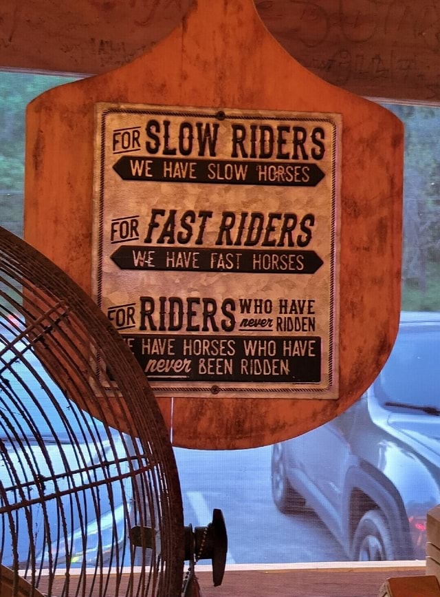 I WE HAVE SLOW HORSES S FAST HORSES I I HORSES Rid - iFunny