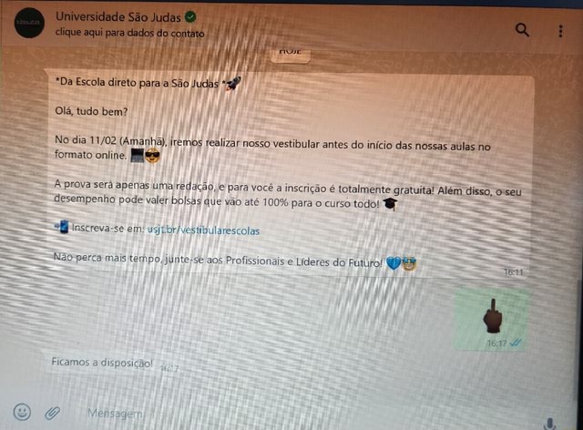 Universidade São Judas Clique Aqui Para Do Contato Escola Direto Para