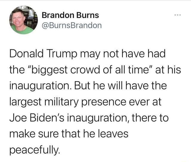 Biggest Inauguration Crowd Ever - Donald Trump may not have had the ...