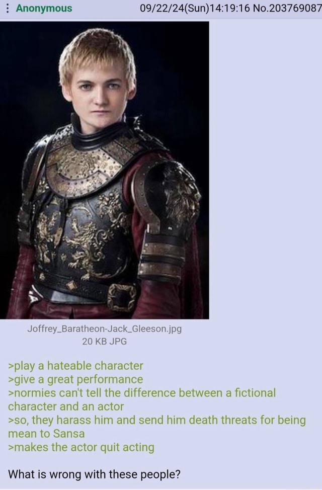 2 Anonymous No.203769087 Jotfrey_Baratheon-Jack_Gleeson.Jag 20 KB JPG ...