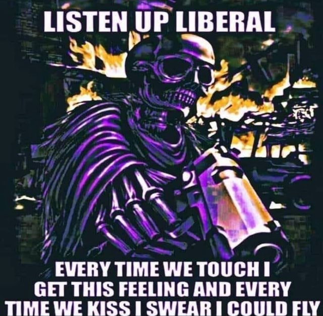 LISTEN UP LIBERAL . SN EVERY TIME WE TOUCH GET THIS FEELING AND EVERY ...