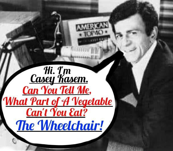 Can You Tell What Part of Vegetable Can't You at? Wheelchair! - America ...