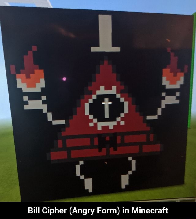Bill Cipher (Angry Form) in Minecraft - Bill Cipher (Angry Form) in ...