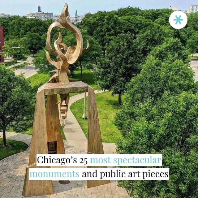 Chicago's 25 most spectacular monuments and public art pieces - iFunny