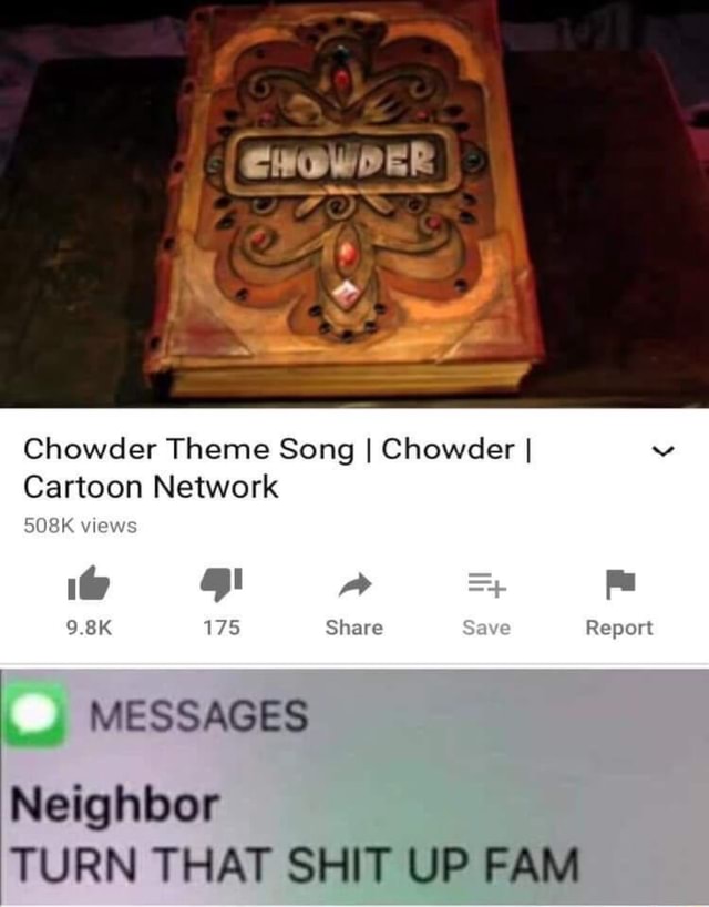 - ET - Chowder Theme Song I Chowder I Cartoon Network 508K views Share ...