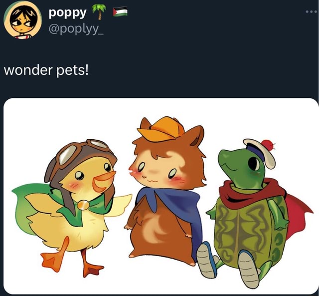Poppy @poplyy_ Ce wonder pets! - iFunny