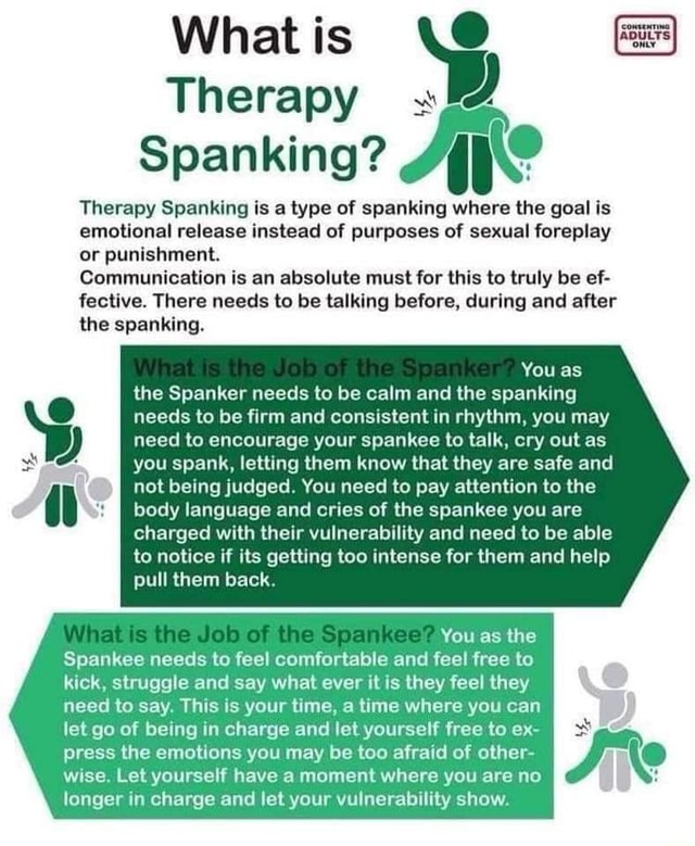 What is Therapy Spanking? Therapy Spanking is a type of spanking where ...