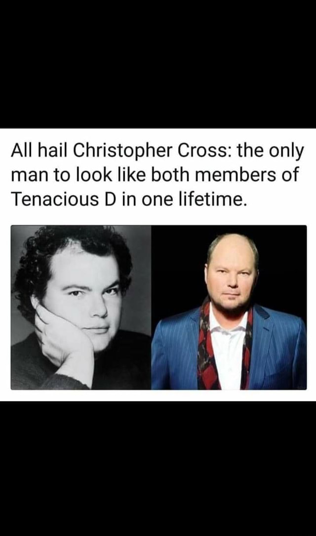 All hail Christopher Cross: the only man to look like both members of ...