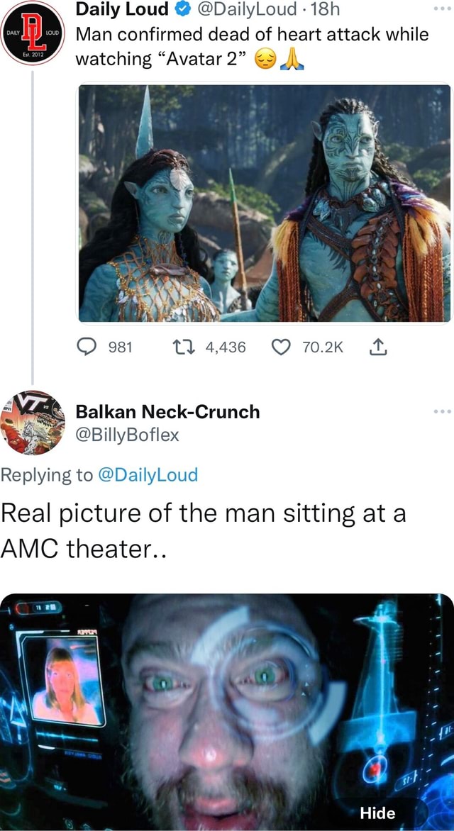 Daily Loud @ @DailyLoud Man confirmed dead of heart attack while ...