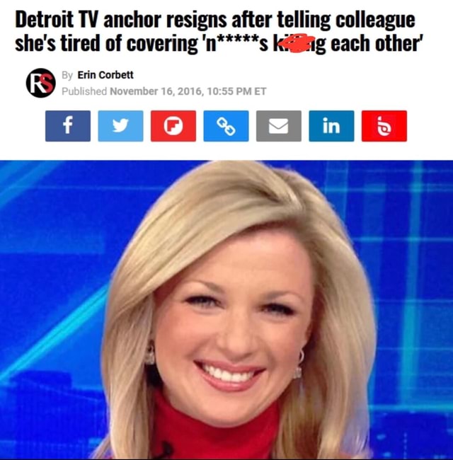 Detroit TV anchor resigns after telling colleague she's tired of ...