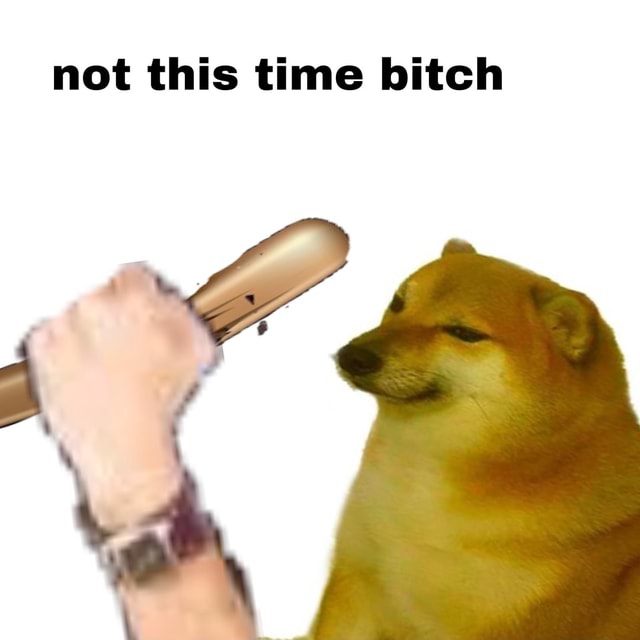 Not this time bitch - iFunny