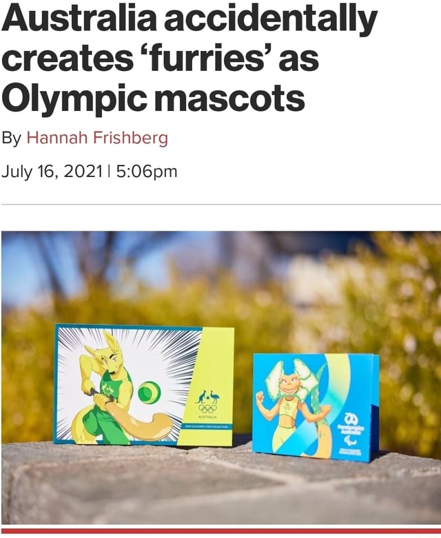 Australia accidentally creates 'furries' as Olympic mascots By Hannah ...