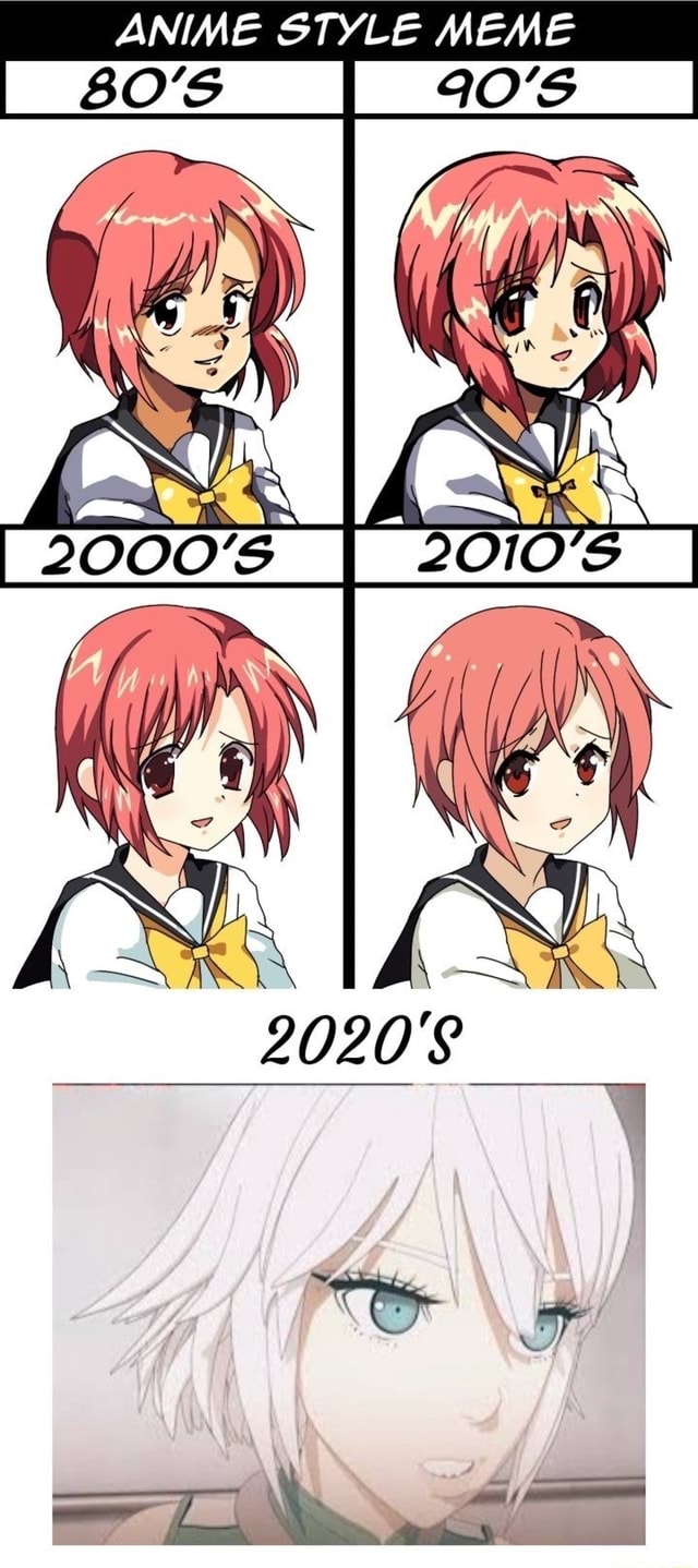 ANIME STYLE MEME - iFunny