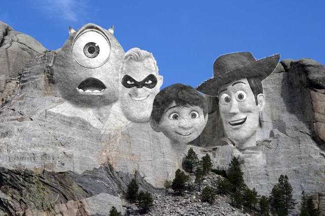 Mt. Rushmore: Pixar Movies - iFunny