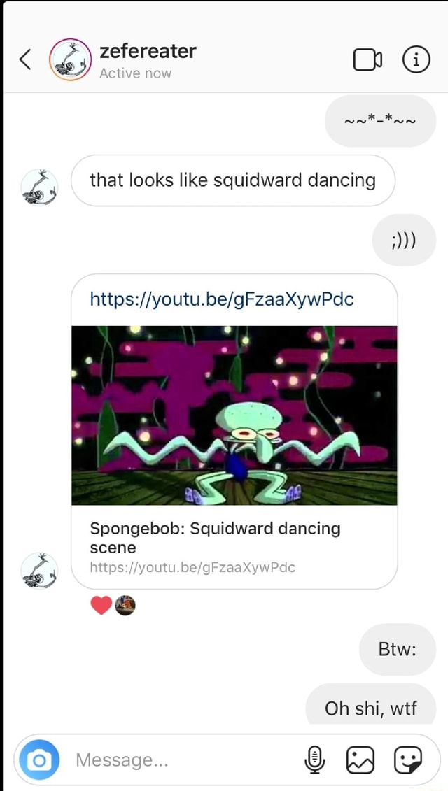 That Looks Like Squidward Dancing Spongebob Squidward Dancing Scene Ifunny