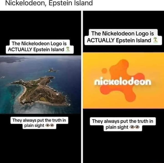 Nickelodeon, Epstein Island The Nickelodeon Logo is The Nickelodeon ...