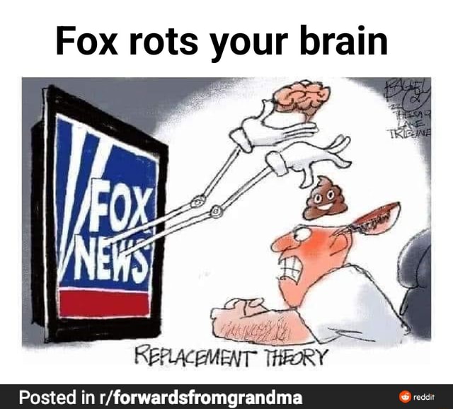 Fox rots your brain Posted in - iFunny