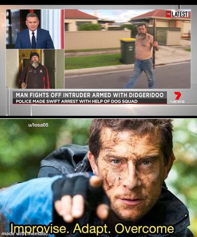 MAN FIGHTS OFF INTRUDER ARMED WITH DIDGERIDOO [BM POLICE MADE SWIFT ...