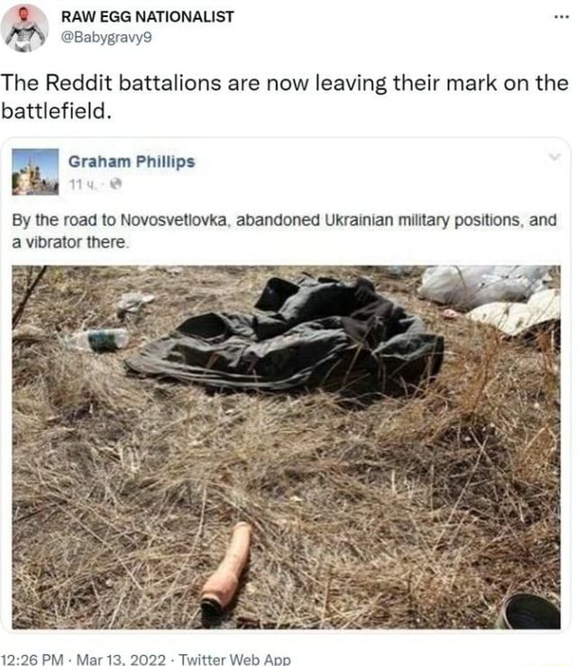 RAW EGG NATIONALIST The Reddit battalions are now leaving their mark on ...
