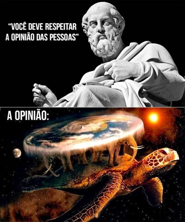 VocÊ Deve Respeitar A OpiniÃo Das Pessoas A OpiniÃo