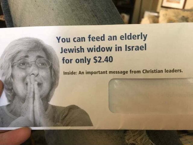 You can feed an elderly Jewish widow in Israel for only $2.40 Inside ...
