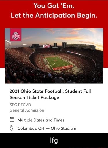 You Got 'Em. Let the Anticipation Begin. 2021 Ohio State Football ...