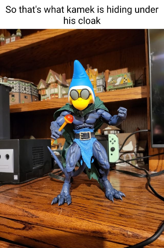 So that's what kamek is hiding under his cloak I - iFunny