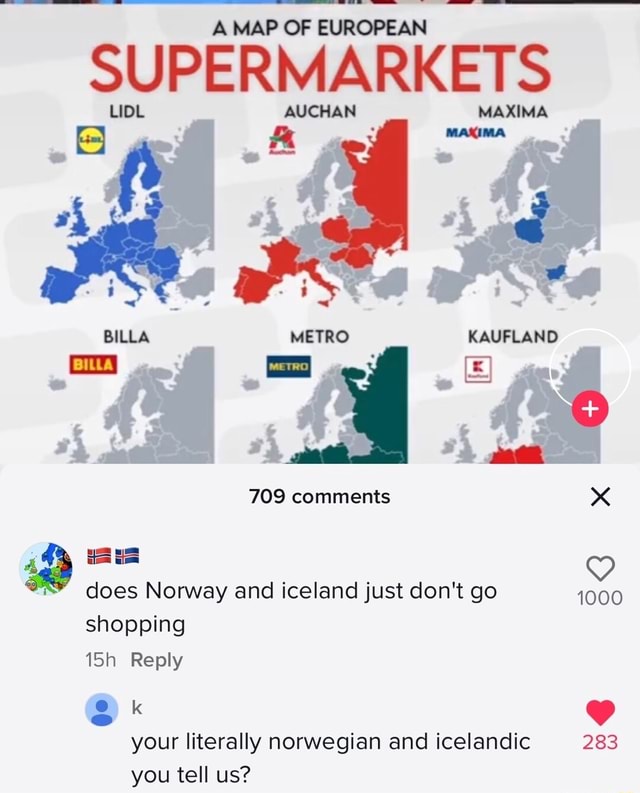 A MAP OF EUROPEAN SUPERMARKETS BILLA METRO KAUFLAND MAXIMA 709 comments ...