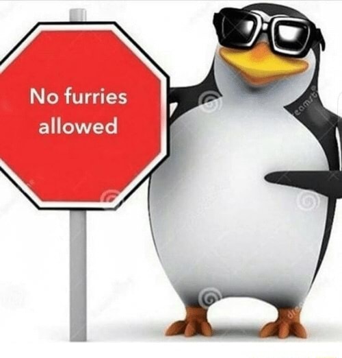 No furries allowed - iFunny