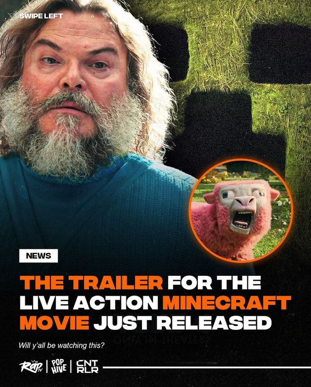 The trailer for the live action Minecraft movie has dropped Join the ...