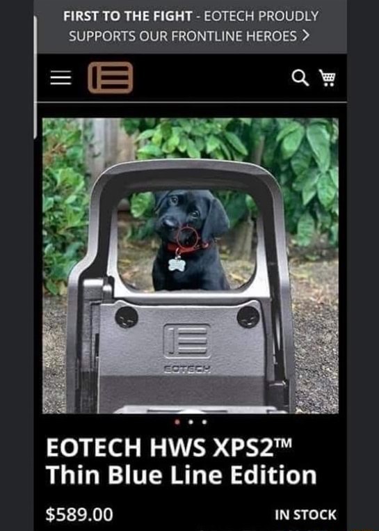 FIRST TO THE FIGHT - EOTECH PROUDLY SUPPORTS OUR FRONTLINE HEROES ...