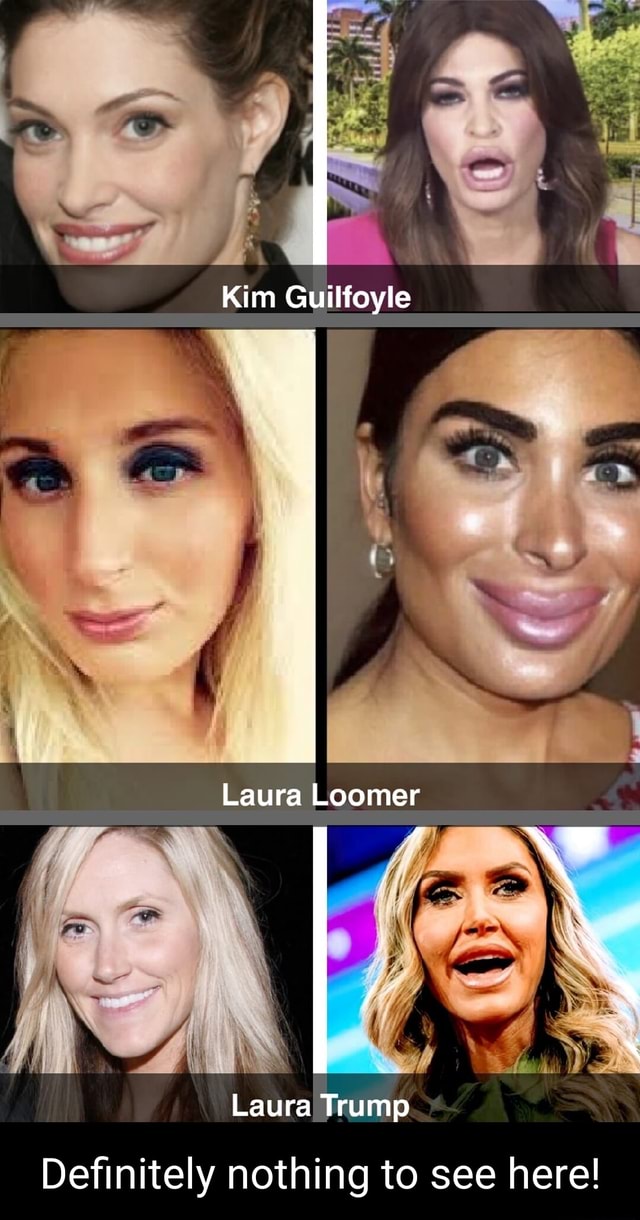 Kim Guilfoyle I I Laura Loomer Laura Trump Definitely nothing to see ...