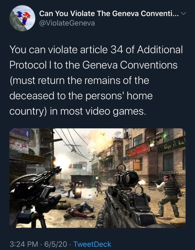 4 Can You Violate The Geneva Conventi... v You can violate article 34 ... 4 Can You Violate The Geneva Conventi... v You can violate article 34 ...