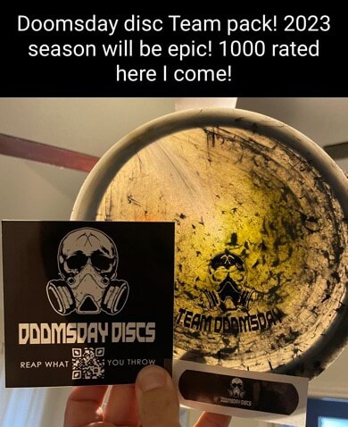 Doomsday disc Team pack! 2023 season will be epic! 1000 rated here I ...