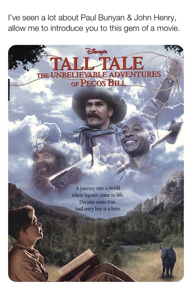 I've seen a lot about Paul Bunyan & John Henry, allow me to introduce ...