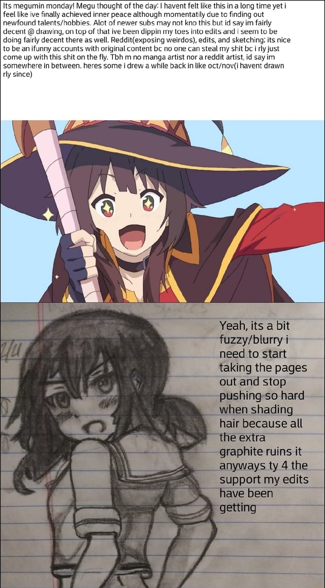Its megumin monday! Megu thought of the day: I havent felt like this in ...