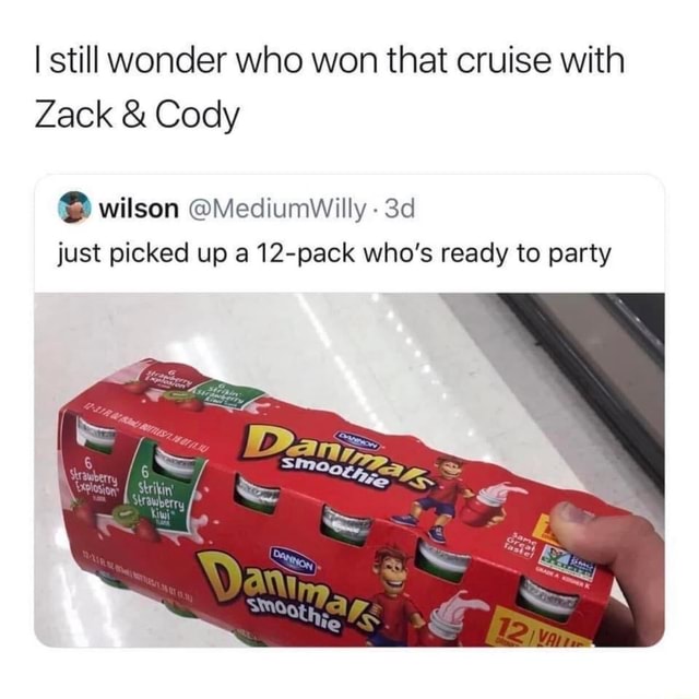 I still wonder who won that cruise with Zack & Cody wilson @Mediumwilly ...