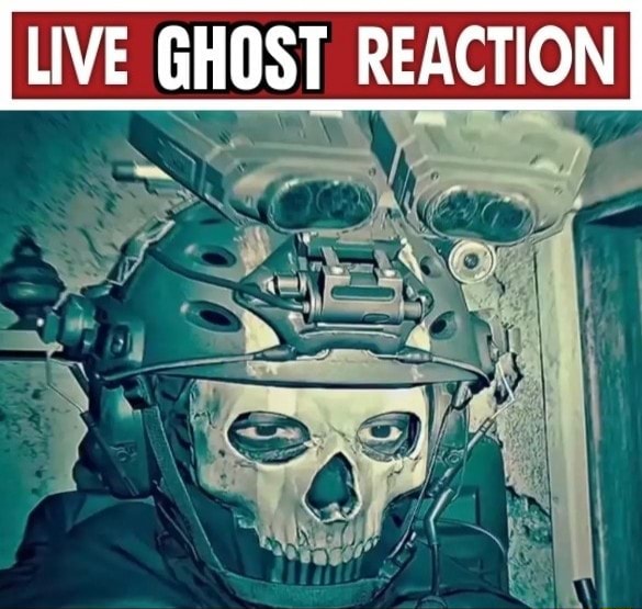 LIVE GHOST REACTION - iFunny