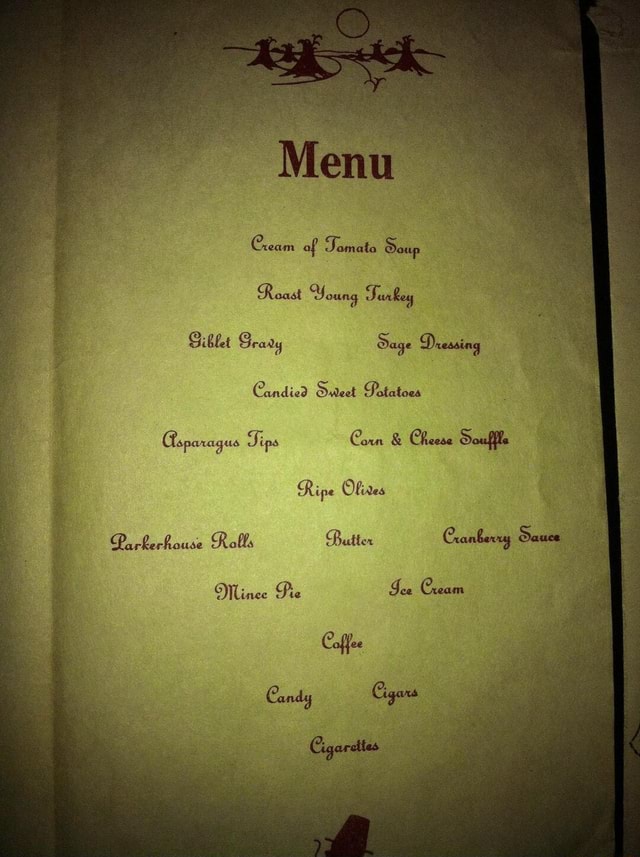 Thanksgiving Dinner aboard the USS Culebra Island during WW2, 1944 ...