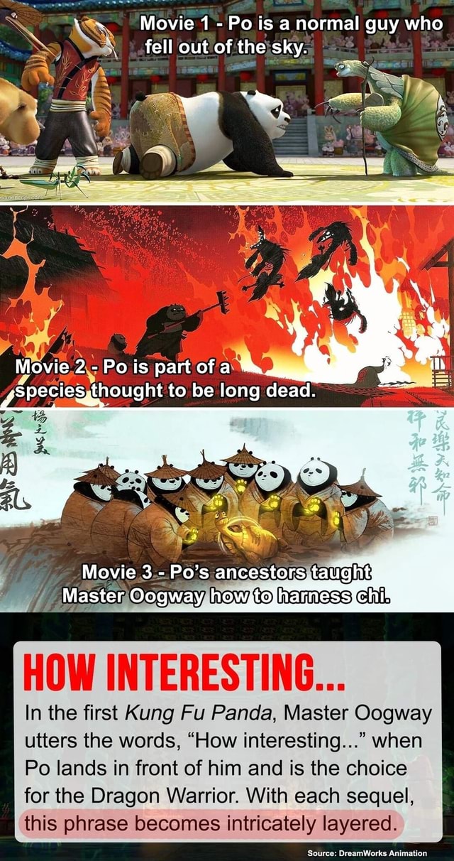 Movie - Po is a normal guy who fell out of the sky. I M Po is part of ...