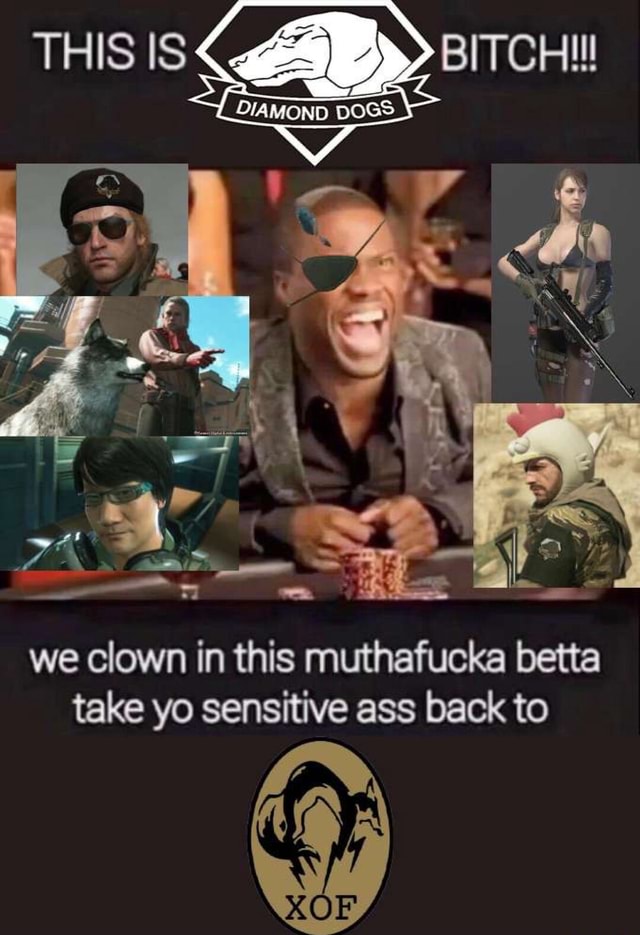 TRIS IS BITCH We Clown In This Muthafucka Betta Take Yo Sensitive 