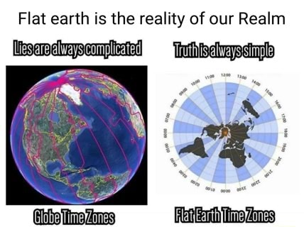 Flat earth is the reality of our Realm - iFunny