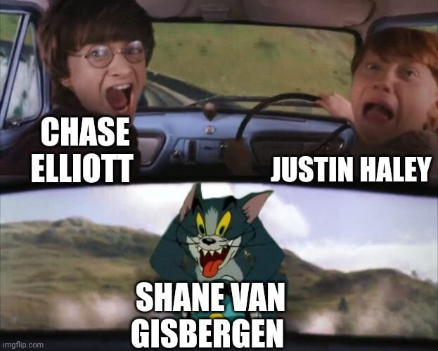 CHASE ELLIOTT JUSTIN HALEY SHANE WAN GISBERGEN - America’s best pics ...
