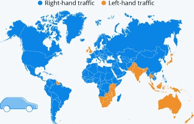 @ Right-hand traffic Left-hand traffic - iFunny