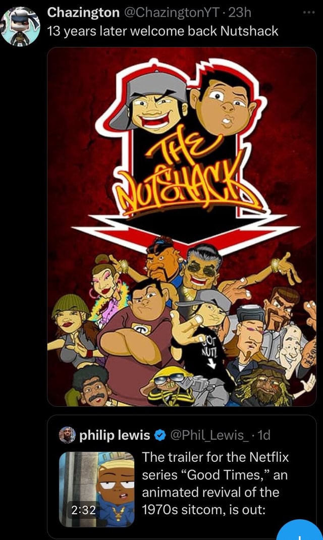 13 years later welcome back Nutshack Chazington @ChazingtonYT philip ...