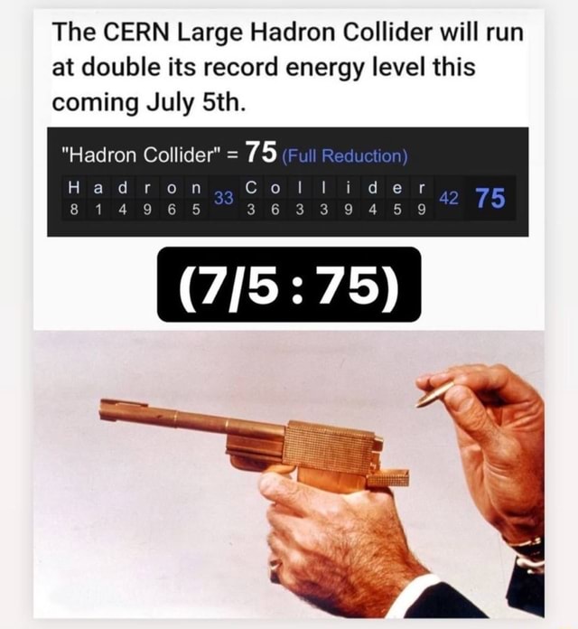 The CERN Large Hadron Collider will run at double its record energy ...